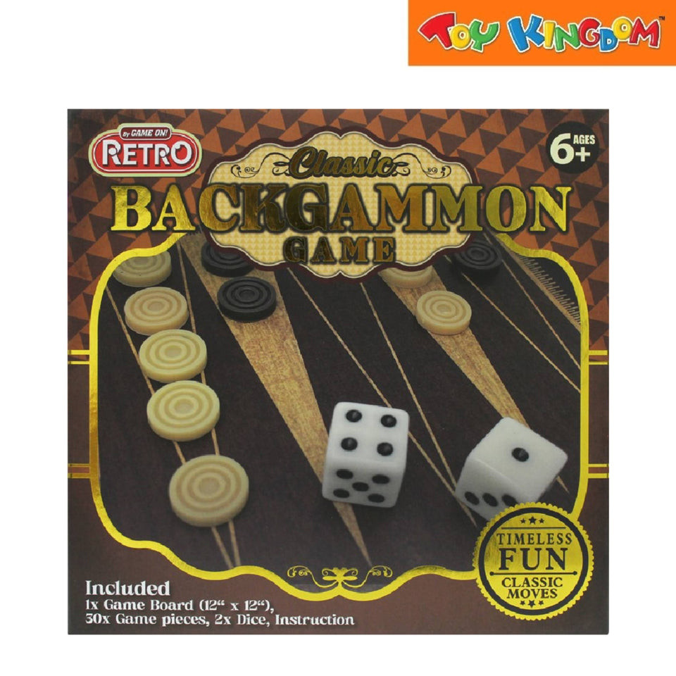 Classic Backgammon Board Game | Shopee Malaysia