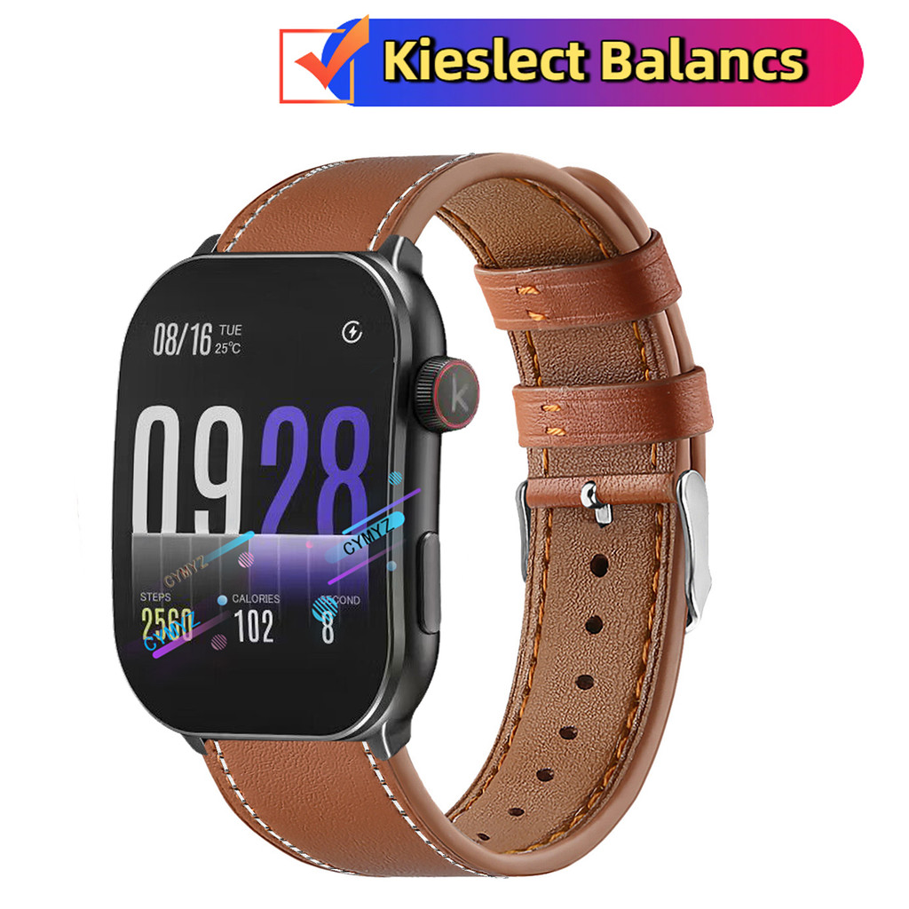 Kieslect Balancs strap Leather strap Kieslect Balancs smart watch strap ...