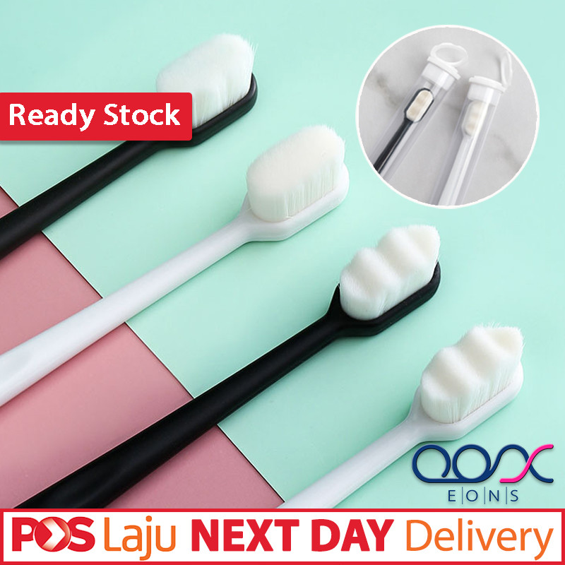 FLOSS FEEL 💖 Super Soft Micro Nano Bristles Toothbrush Adult Kids ...