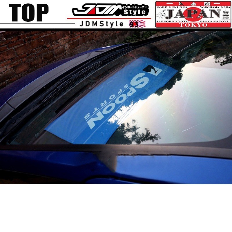 JDM SPOON Dashboard Cover Pad Dash Mat Carpet Car Styling Accessories ...