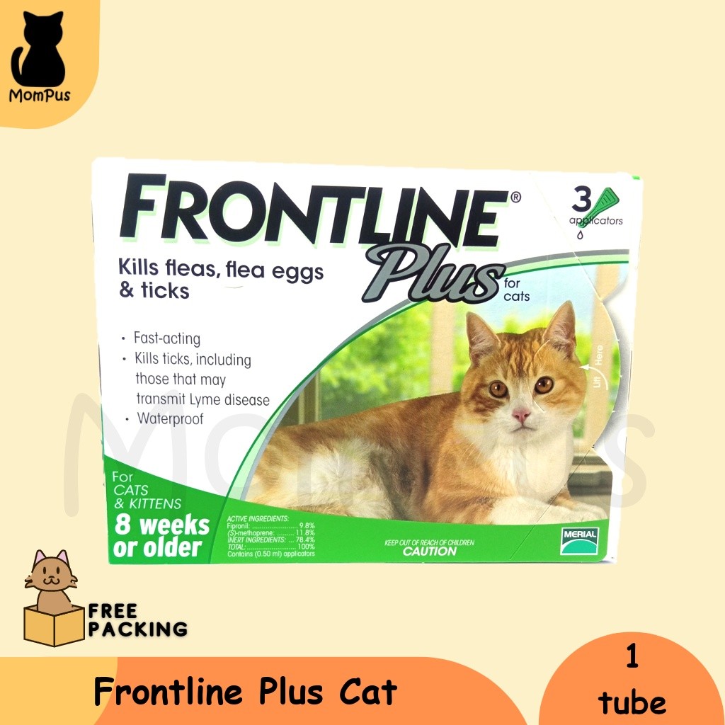 Frontline Plus CAT (1 tube) SpotOn Flea Drops for Cats | Shopee Malaysia
