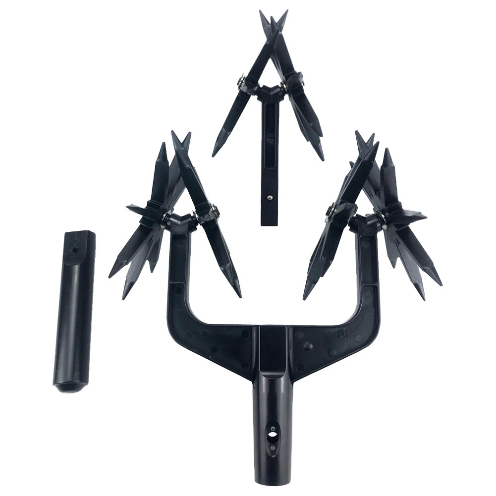 [Verne.my] 2 in 1 Garden Aerator Garden Soil Scarifier Gardening Rotary ...