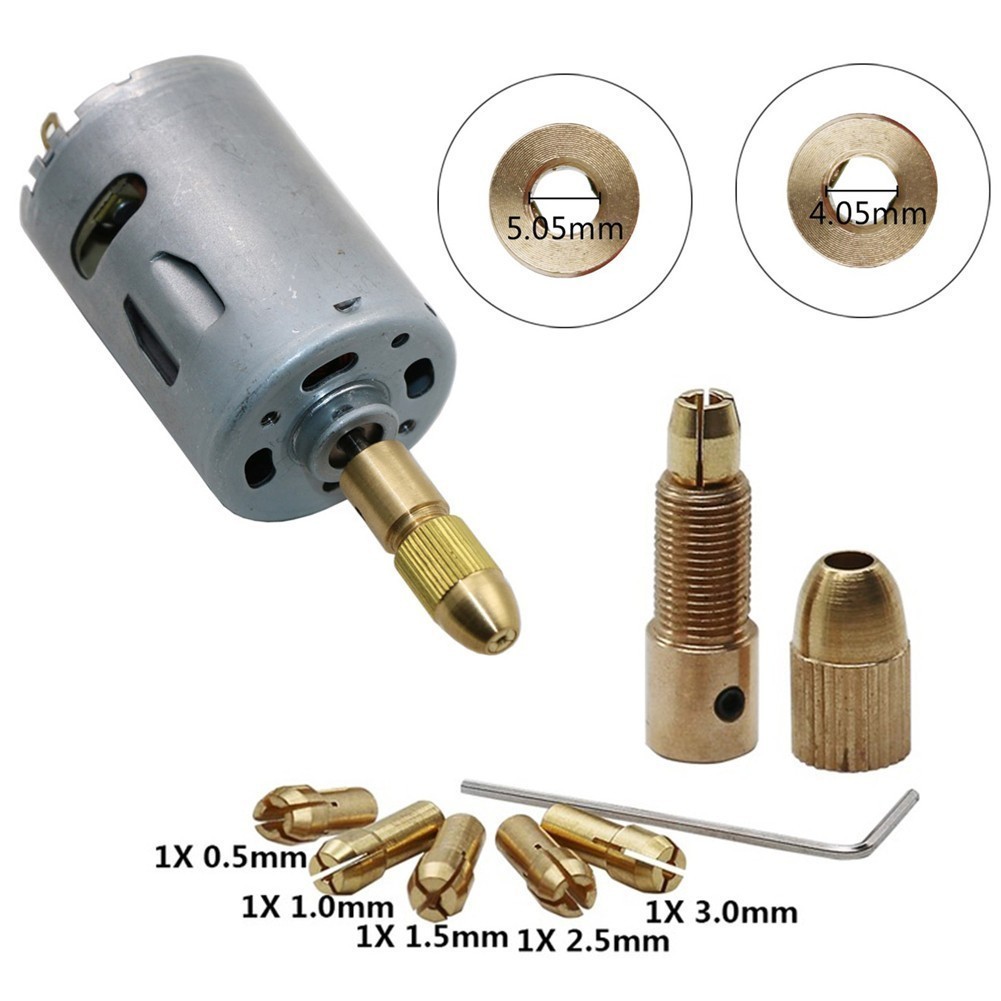 [Super] Mini Drill Collet Set 0.5-3.0mm Fit For Micro Electronic Drill ...