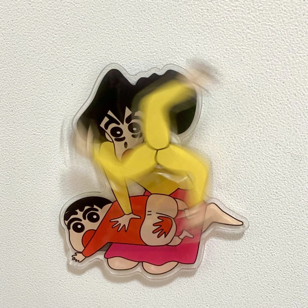 Crayon Shin-chan Rotate Fridge Magnet Funny FJTPD5888 250603 | Shopee ...