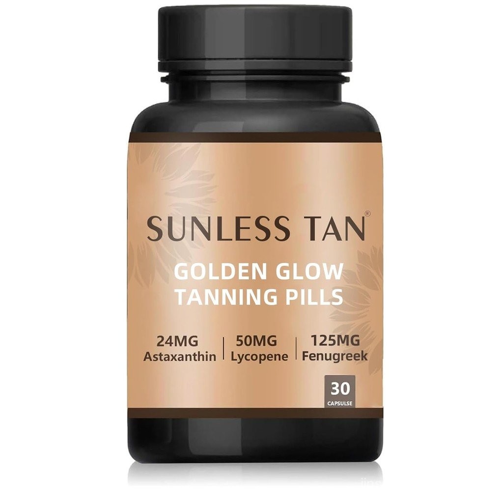 Carotenoid Tanning Blend for a Natural Glow, Tanning Pills for Men and ...