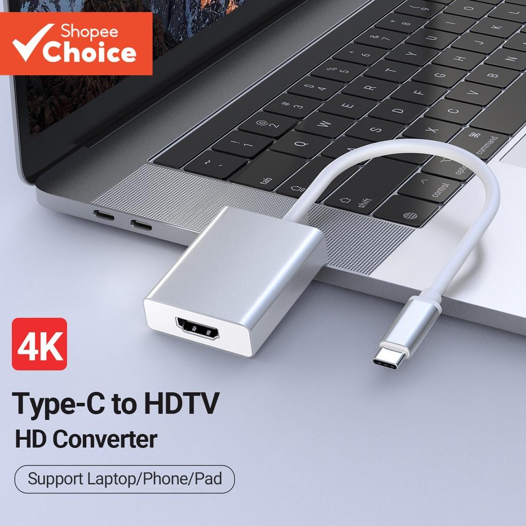 [Shopee Choice] USB C to HDMI Adapter 4K@30Hz, Type C HDMI Converter ...