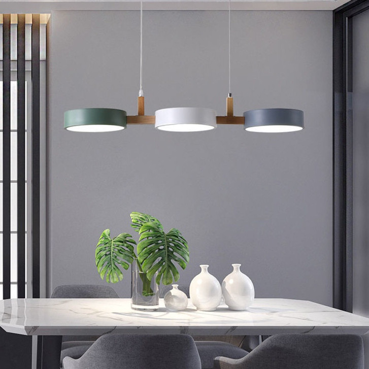 3-Light LED Kitchen Chandelier Ceiling Light Bar Counter Light Dining ...