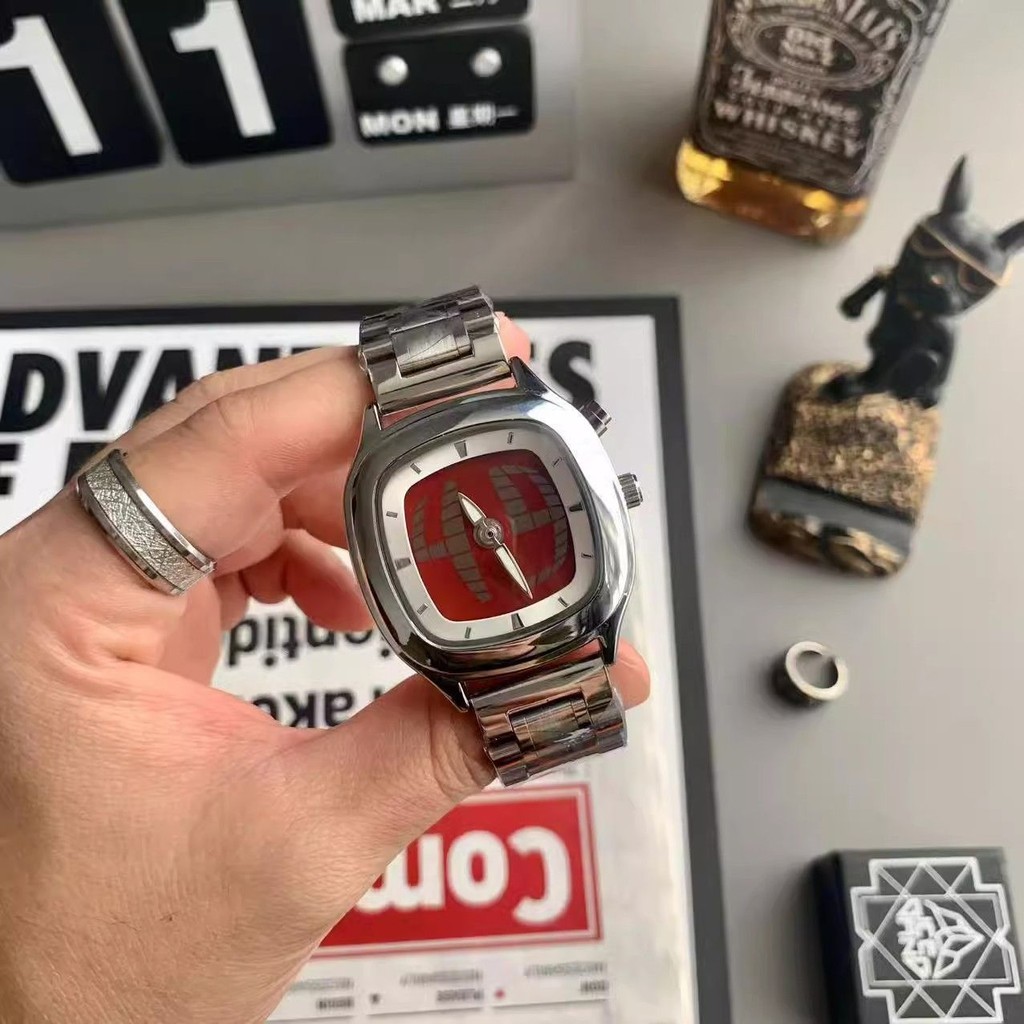 Y2k Millennium Quartz Watch Retro Square ing Style Light Luxury Digital ...