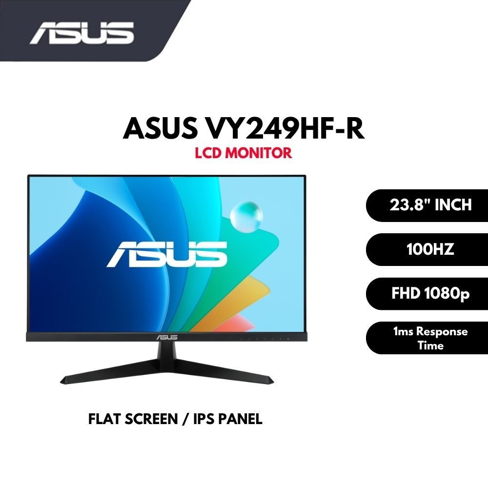 ASUS LED MONITOR VY249HF-R 24"/IPS/100Hz | Shopee Malaysia