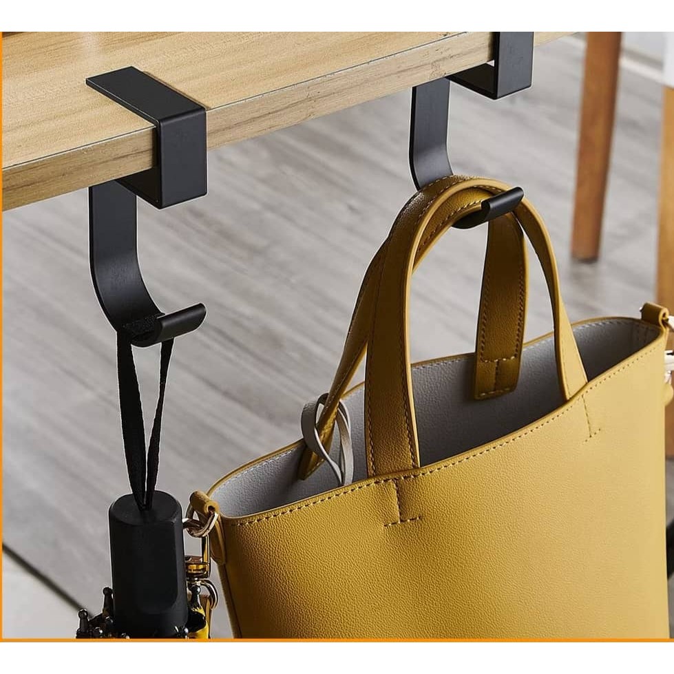 Portable Hanging Bag Hook Hanger Deskside Hanging Bag Removable Handbag ...