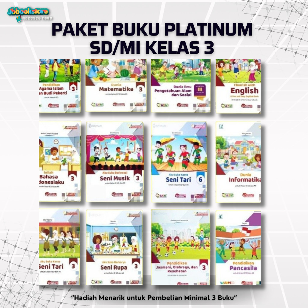Platinum Book for Class 3 SD Merdeka Curriculum / Platinum / Tiga ...