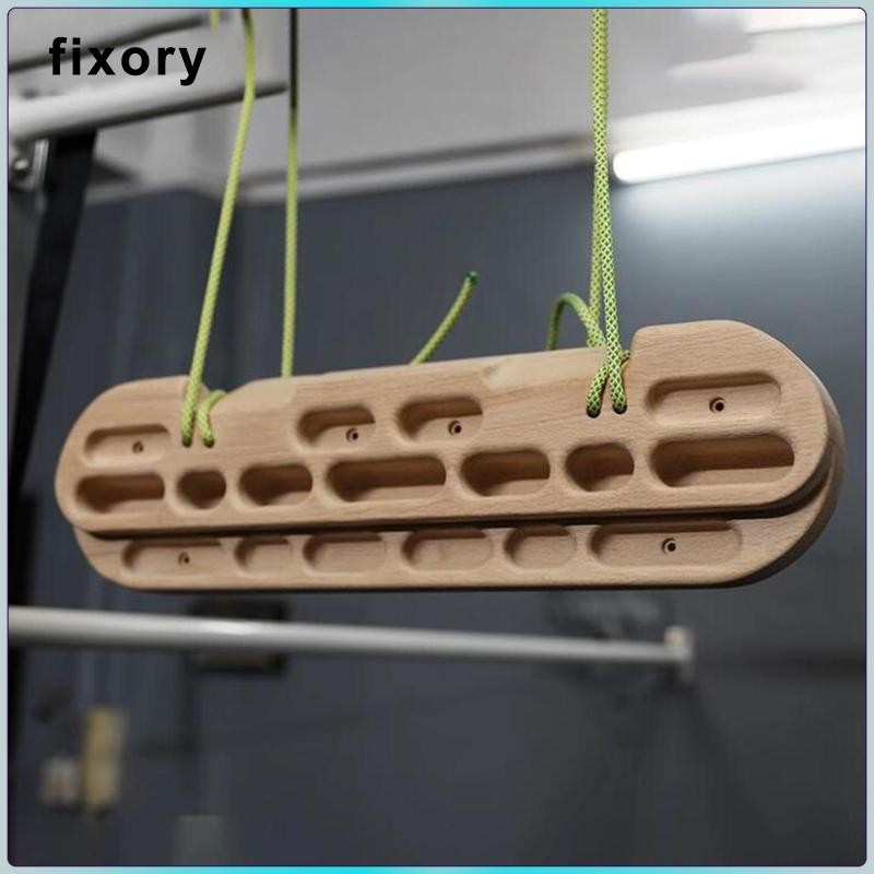 fixory Climbing Fingerboard Wooden Hang Board Finger Training Board ...