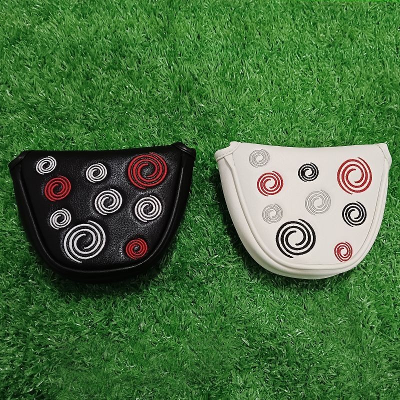 Golf Putter Cover Semicircle Putter Head Cover Golf Club Head ...