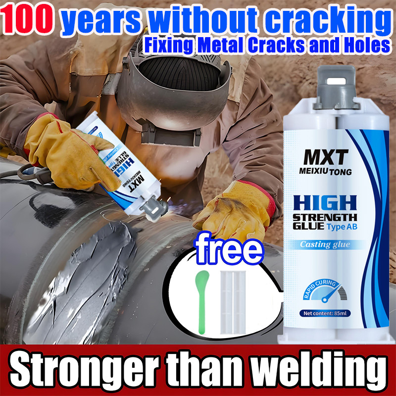 【100 years without cracking】metal glue Super strong gam besi paling ...