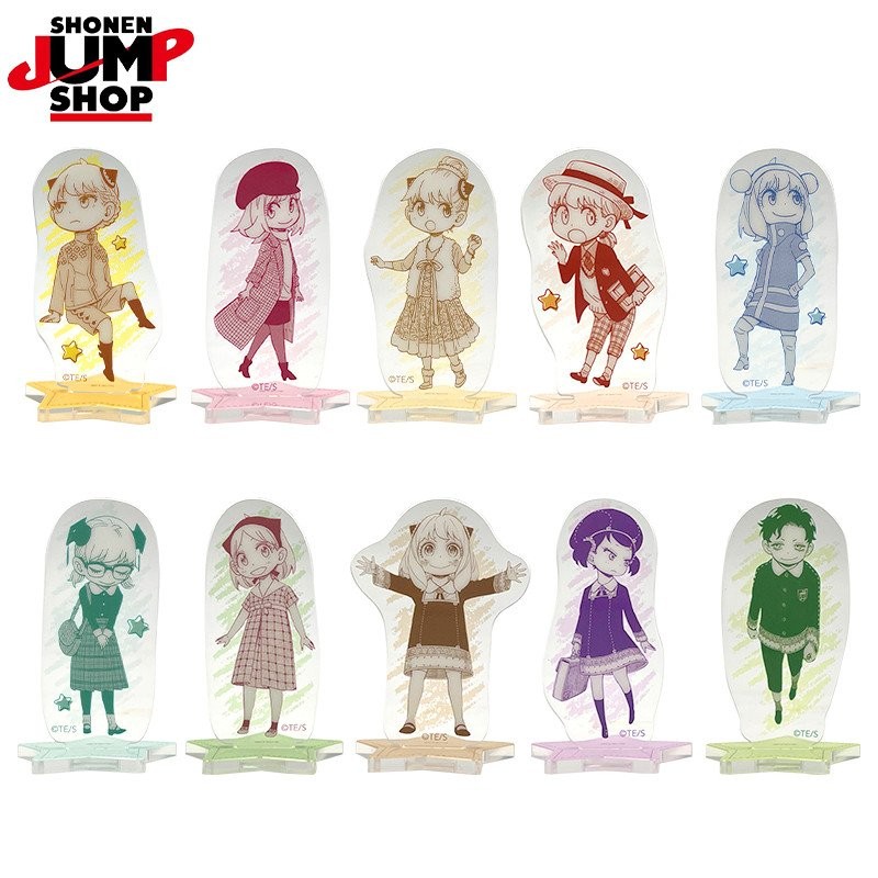 SHONEN JUMP SHOP Rasmi Perisik x Keluarga Mini Akrilik Stand SPECIAL ...