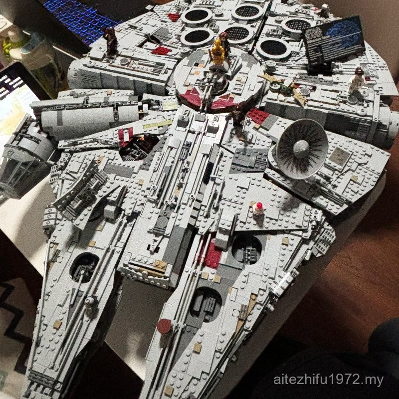 Millennium Falcon Building Blocks Adult Version High Difficulty Huge ...