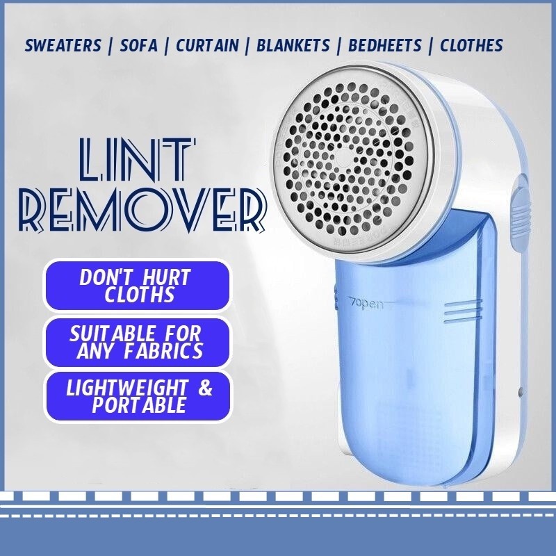 Lint Remover Electric Fabric Shaver Fluff Clearing Thread Ball Pills ...