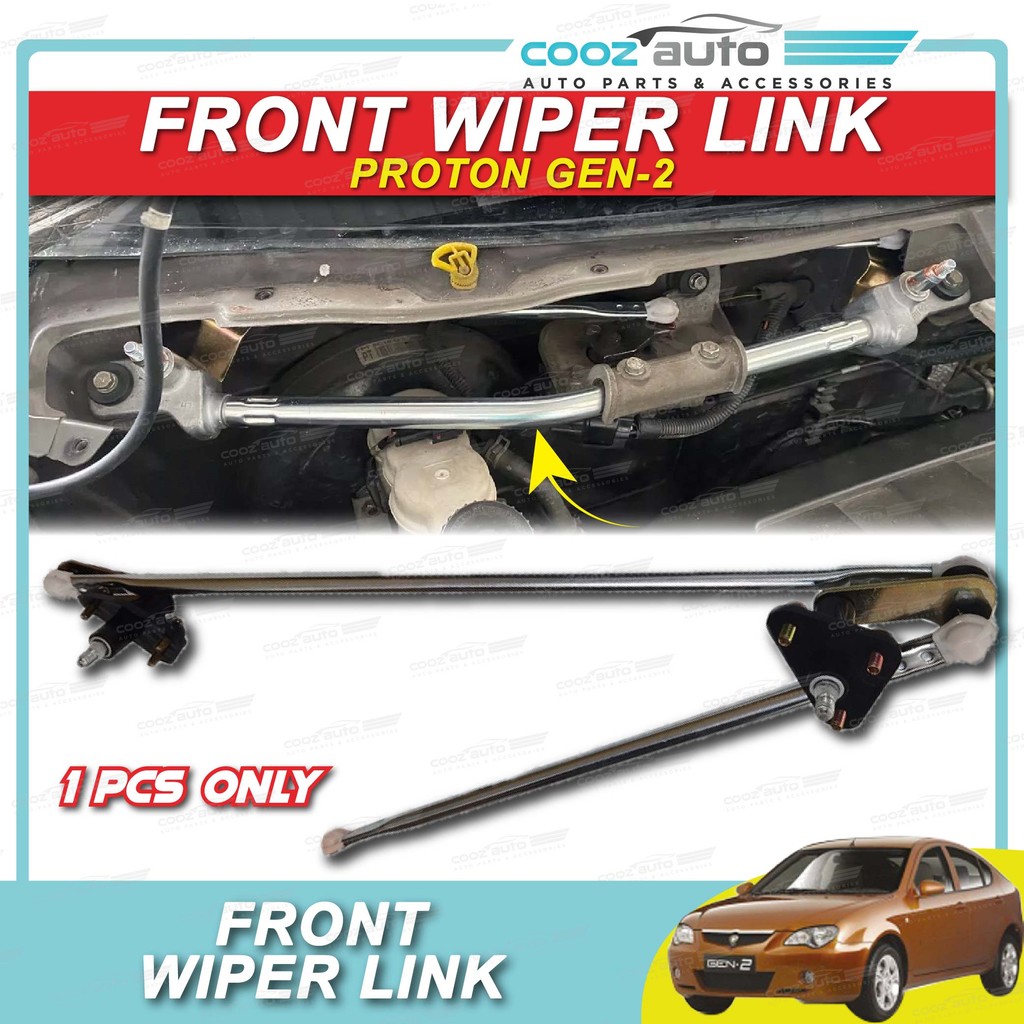 Proton Gen2 Gen-2 Front Wiper Link Wiper Linkage Motor Pengelap Cermin ...