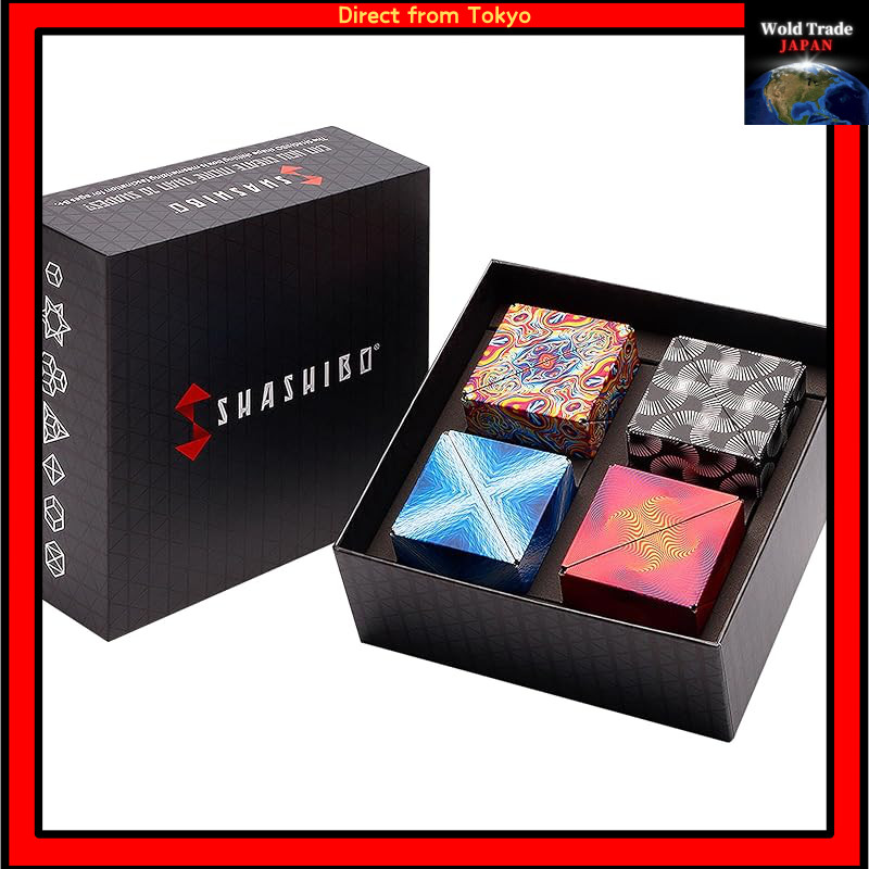 SHASHIBO Shape Shifting Box - Award-Winning, Patent-Pending Fidget Cube ...