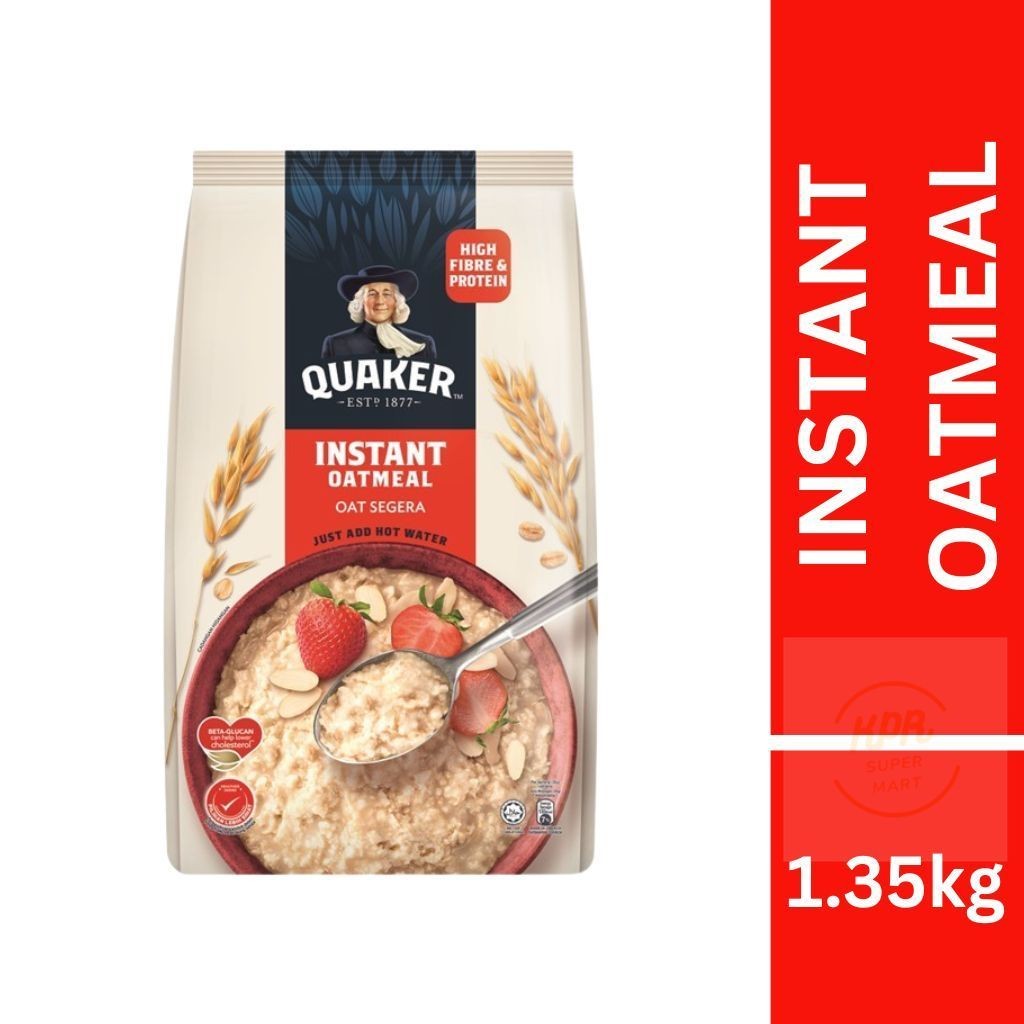 QUAKER Instant Oatmeal (1.35kg) | Shopee Malaysia
