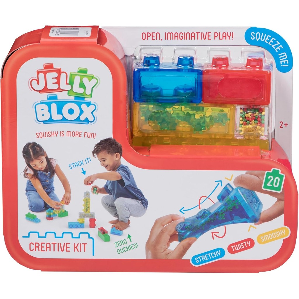 Goliath Jelly Blox Creative Kit | Includes 20 Blocks | Toddler ...