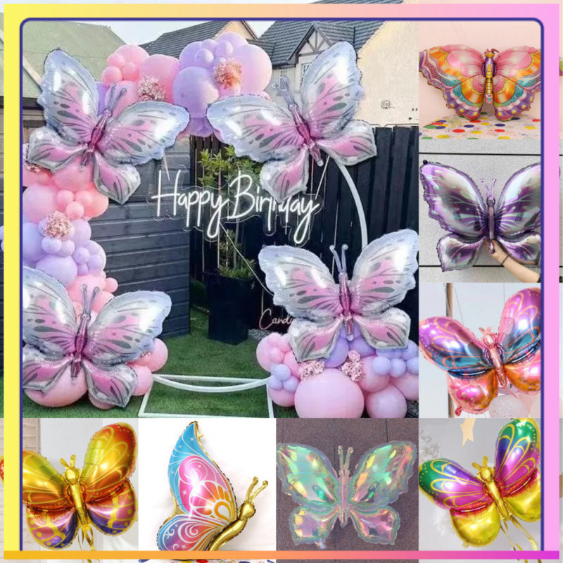 [Butterfly Balloon] Birthday Balloon Bee Balloon Insect Balloon ...