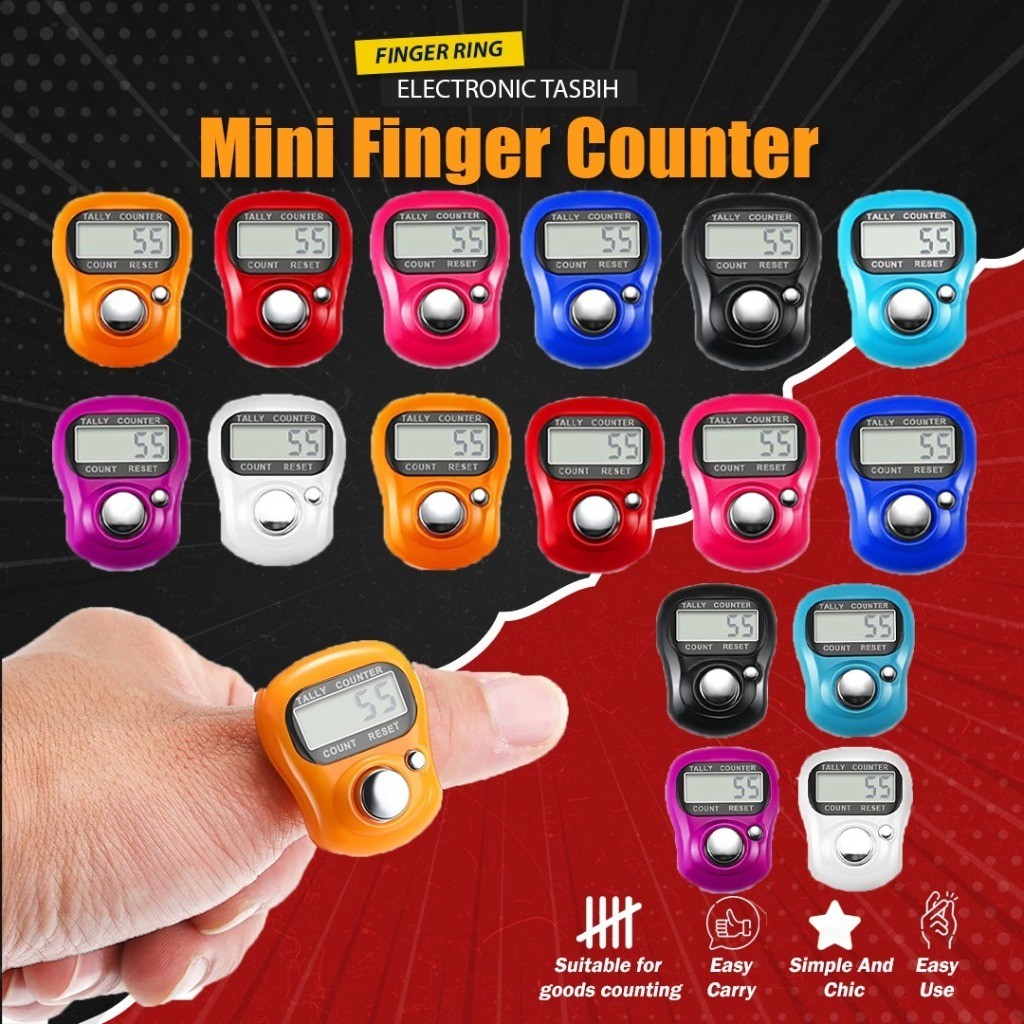 Hari Guru Tasbih Digital Multipurpose Electronic Tasbih Counter Finger ...