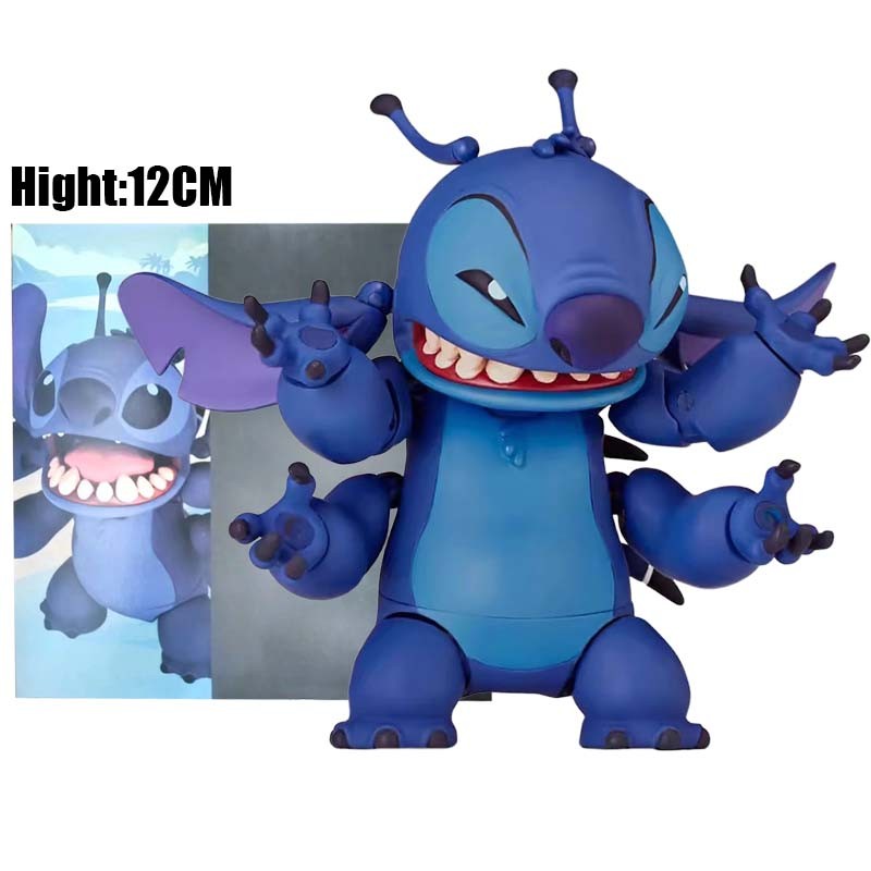 Disney Revoltech Stitch Movable Joint Action Figure | Shopee Malaysia