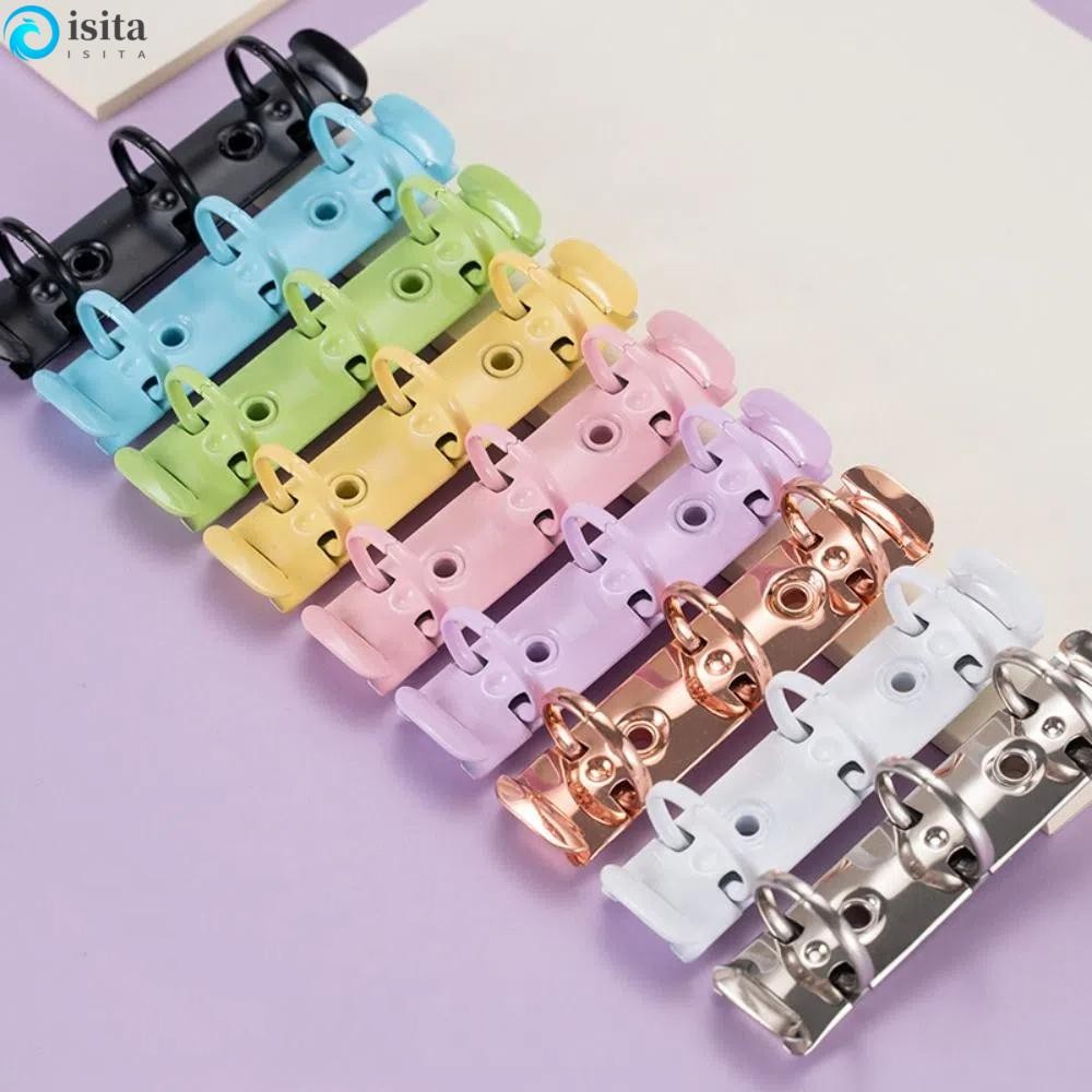 ISITA Metal Spiral Rings Binder Clip, Detachable High Quality A8 Paper ...