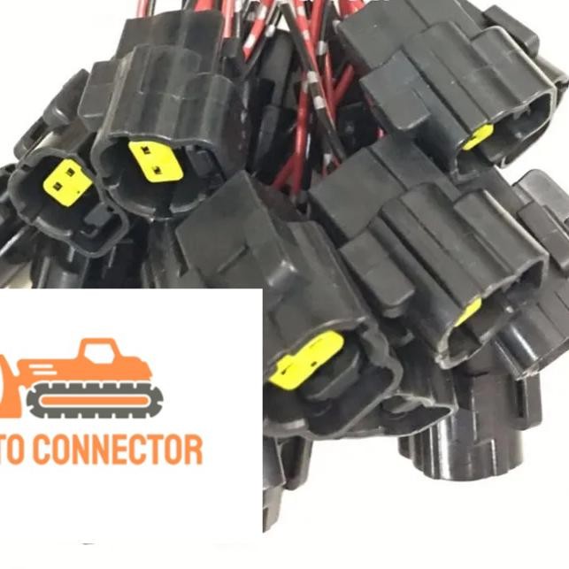 Kobelco Excavator Solenoid Connector Socket SK200-6E / 8 - Female ...