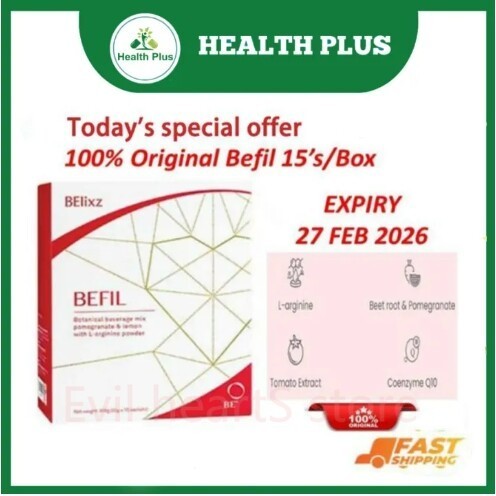 Event Offers！100% ORIGINAL Befil Health Food Supplements Brain BElixz ...