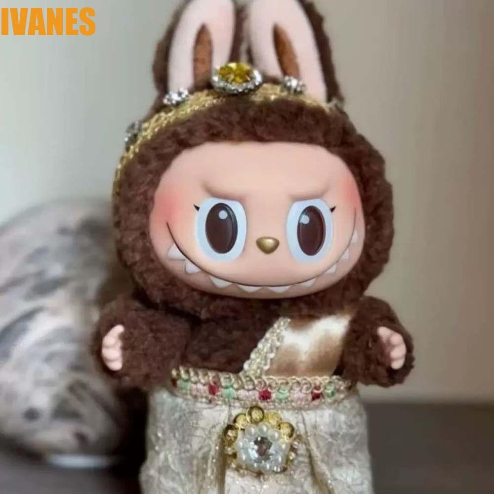 IVANES Thailand Clothing Labubu Plush Doll, Collectible Model Thai ...