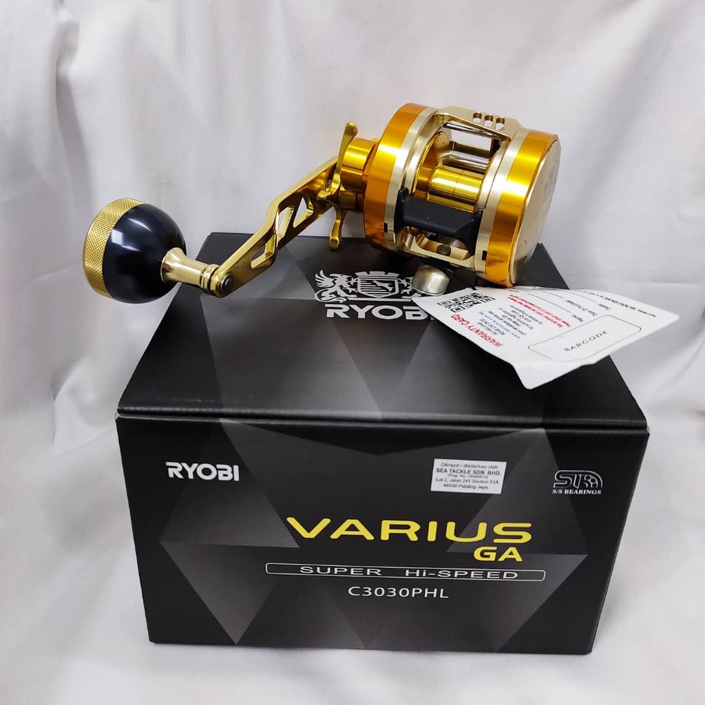 REEL, RYOBI VARIUS GA JIGGING | Shopee Malaysia