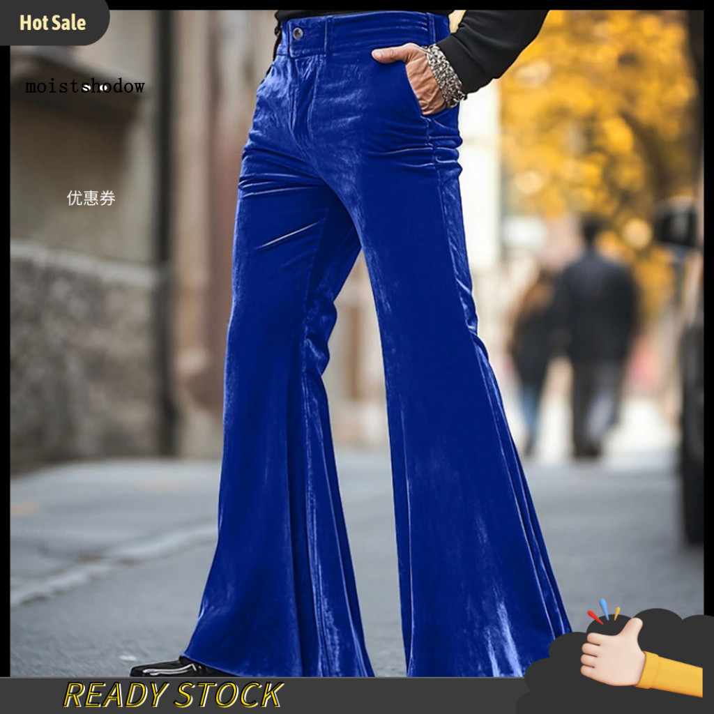 mw Retro Style Trousers for Men Stylish Bell-bottom Trousers for Men ...