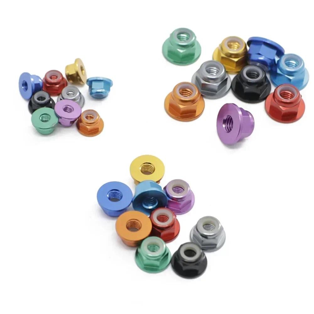 RC M3 M4 M5 Color Aluminum Alloy Lock Nut Nylon Ring Nut Model Car ...