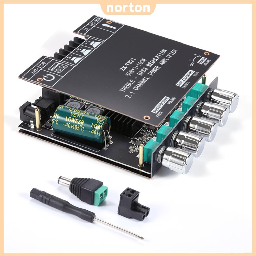 TPA3116D2 High Bass Adjustment Amplifier Board DC12-24V Channel ...