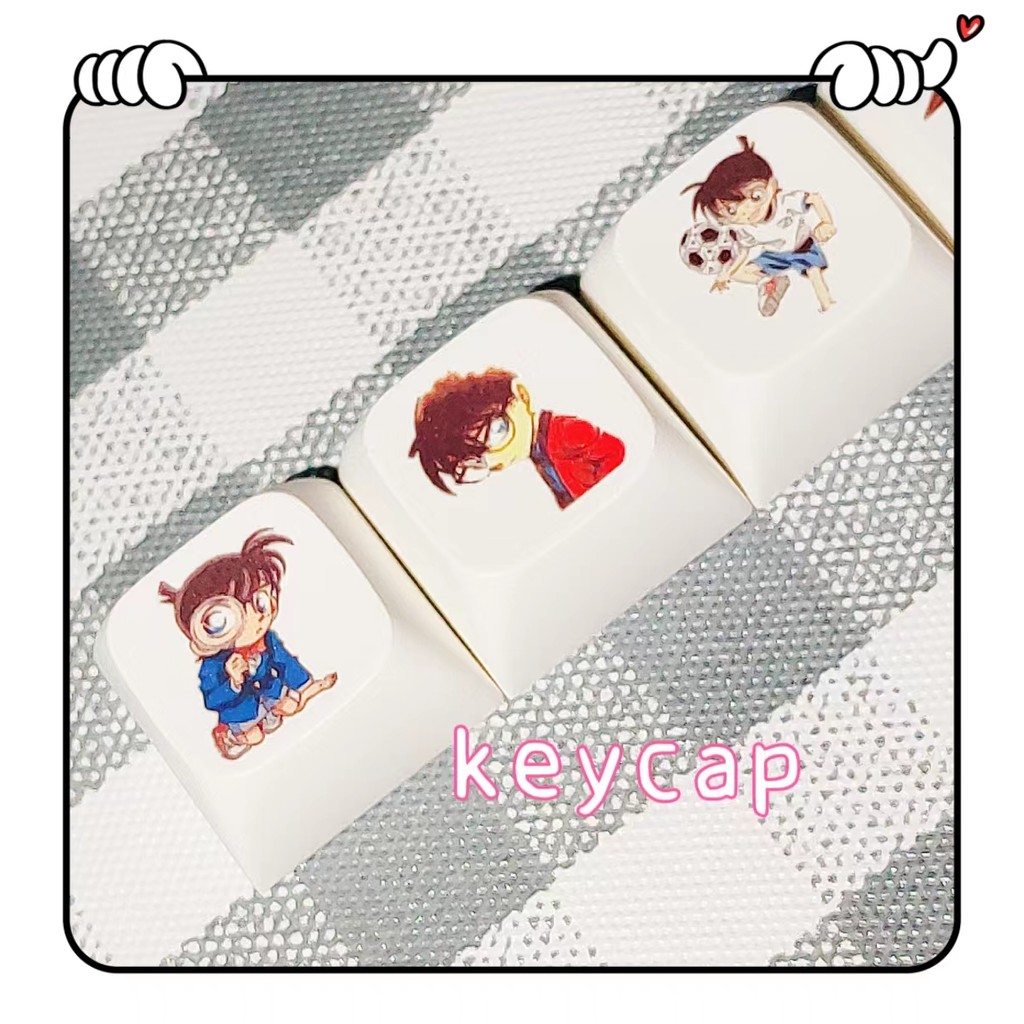 5PCSXDA Keycap DETECTIVE CONAN Mechanical Keyboard Keycap GEKG | Shopee ...