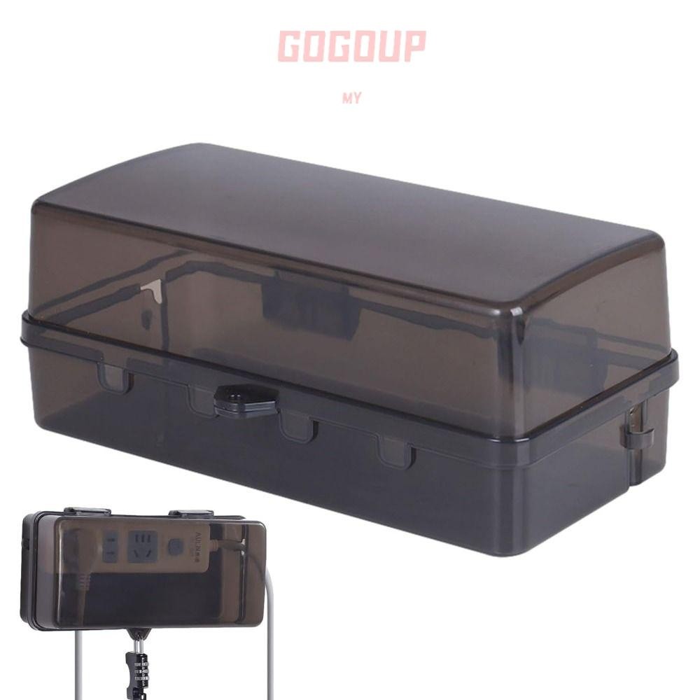 GOGUVO Plug Box, Anti-theft Plastic Extension Lead Cover, Portable ...