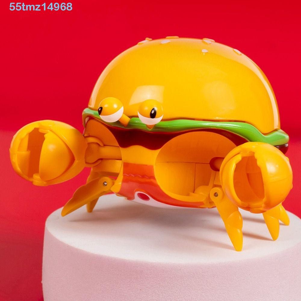 TMZ1 Transforming Burger Toys, Funny Stress Relieving Toy Hamburger ...