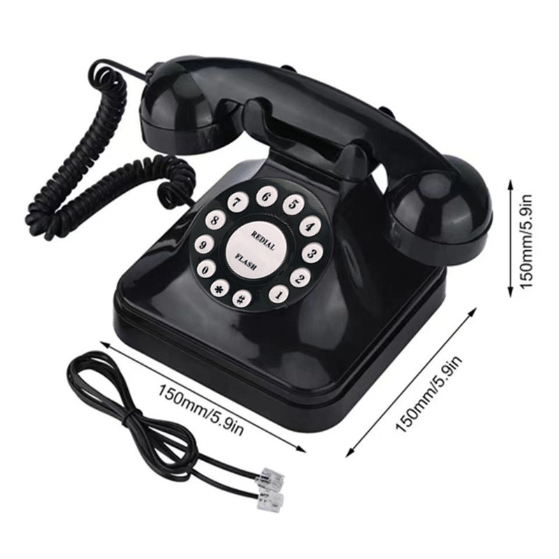 Antique Telephone Retro Fixed Telephone Home Office Machine Landline ...