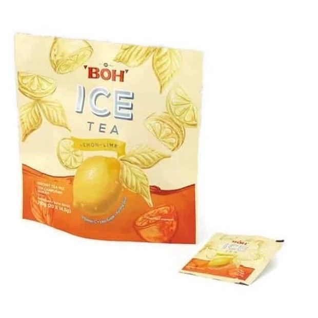 BOH Ice Tea Lemon Lime Flavour 20s x 14.5g | Shopee Malaysia