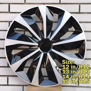 Universal Wheel Hub Cover 4 Pcs Set R12/R13/R14/R15/ Wheel Hubcap ...