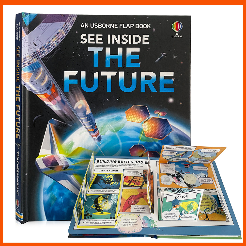 Usborne See Inside The Future English Picture Books kids Early ...