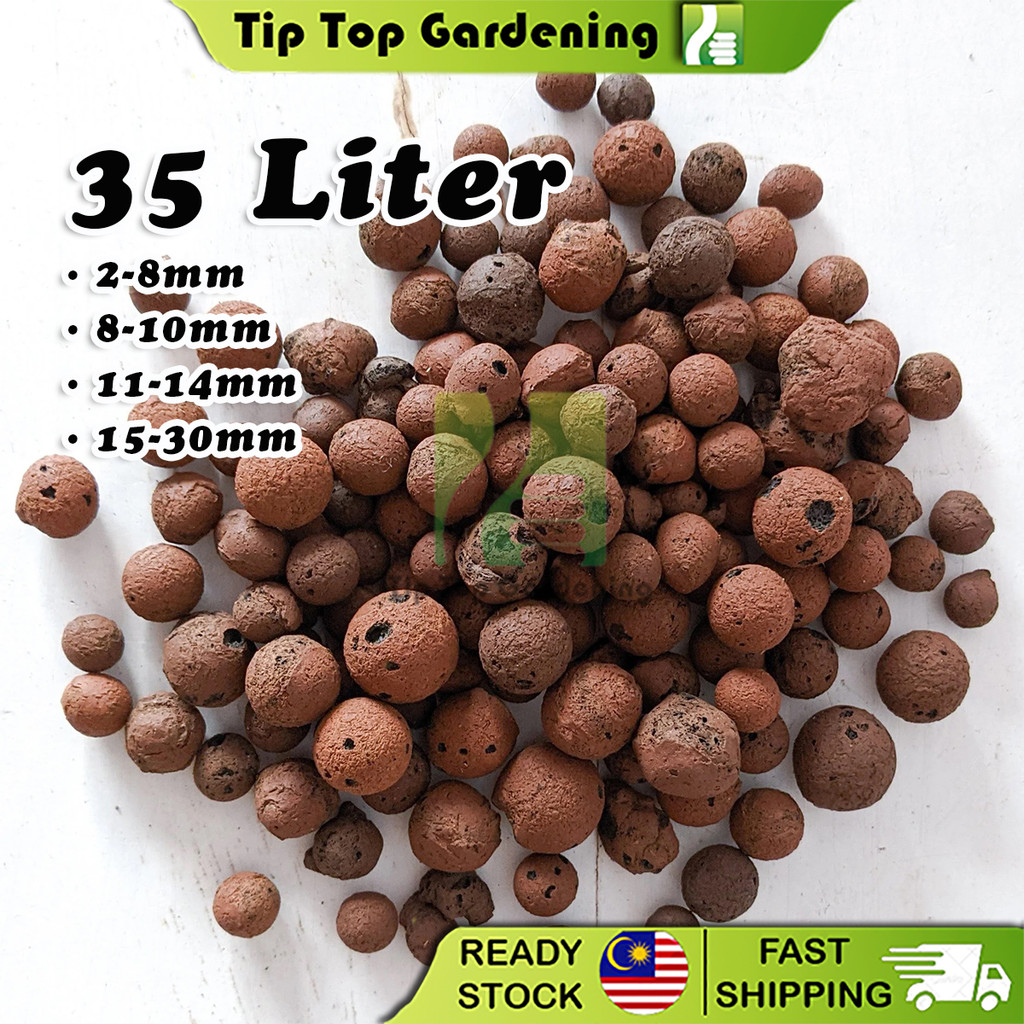 35 Liter Leca Clay Pebbles Natural Leca Balls Expanded Clay Pebble ...