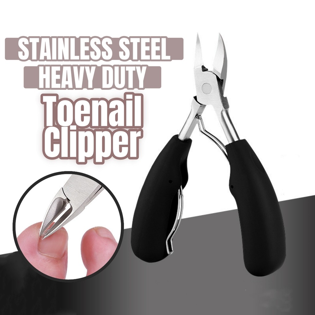Heavy Duty Stainless Steel Toenail Clippers Pedicure Nail Cutters For ...
