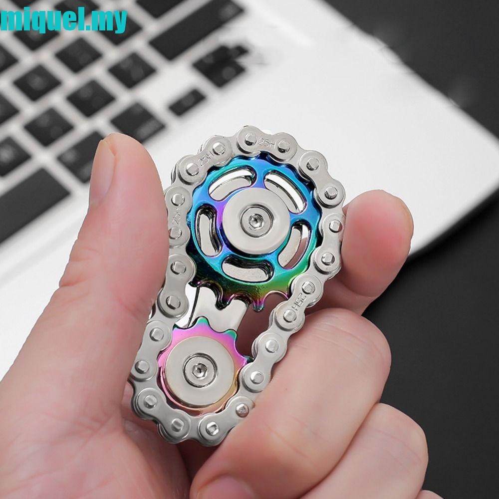 MIQUEL Fidget Spinner, Spinning Top Fingertip Sprocket Hand Spinner ...