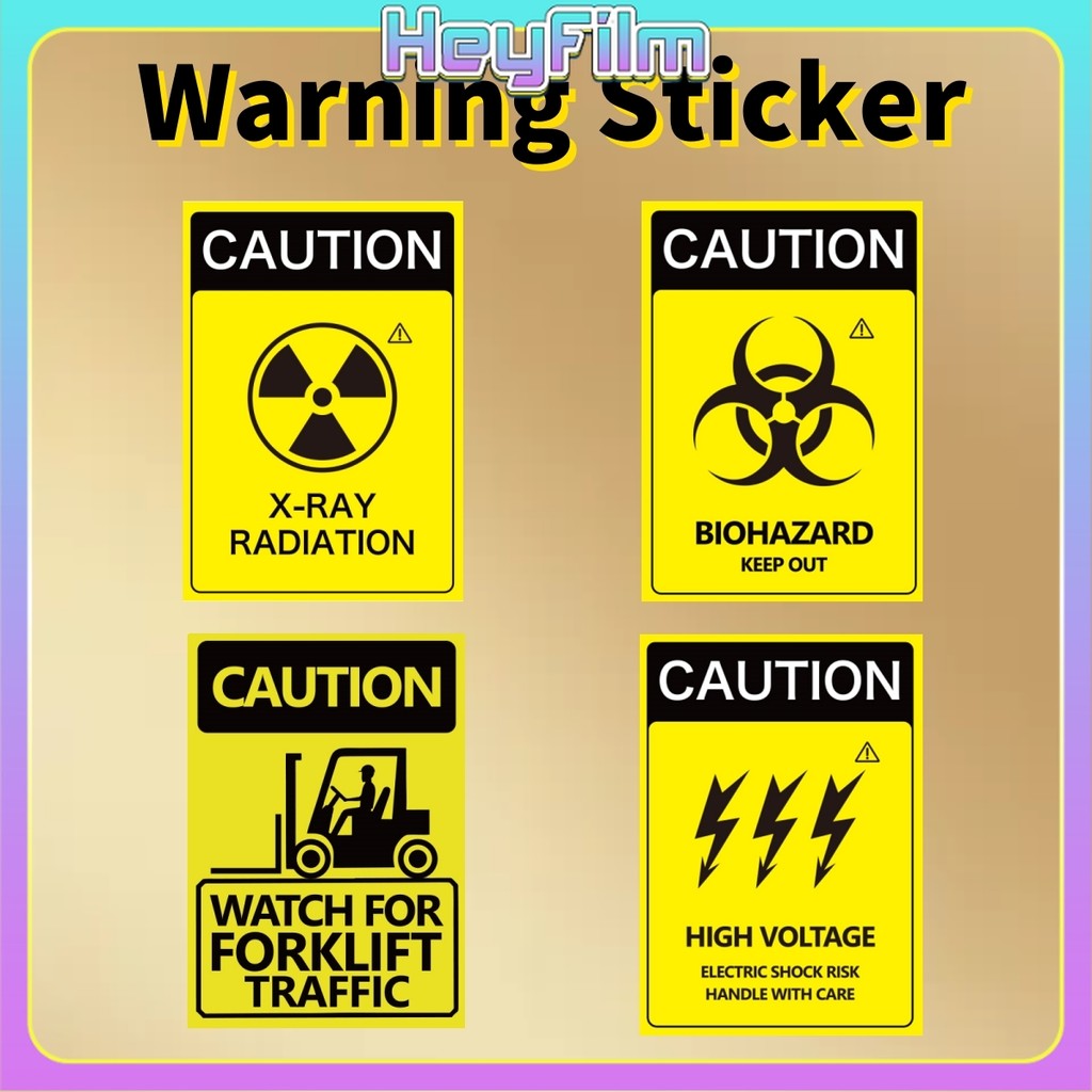 Bio-Chemical Danger Do Not Approach Sign X-Ray Radiation Danger Beware ...