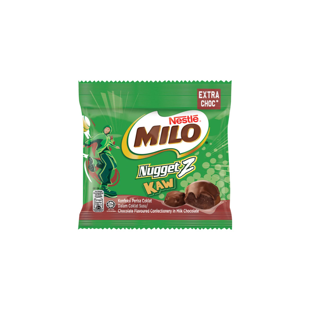 NESTLE Milo Nuggetz Mocha Kaw Chocolate Flavoured Confectionery 25G 75G ...