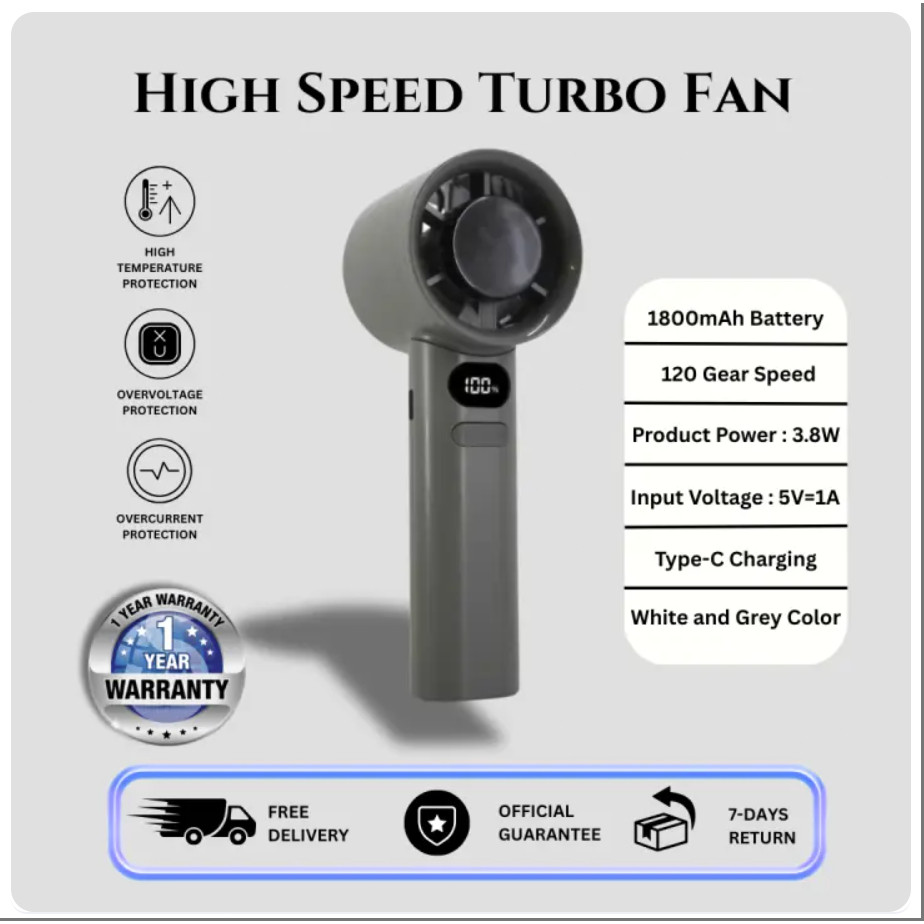 LED Rechargeable Mini Fan Electric Handheld Fan with Portable USB ...