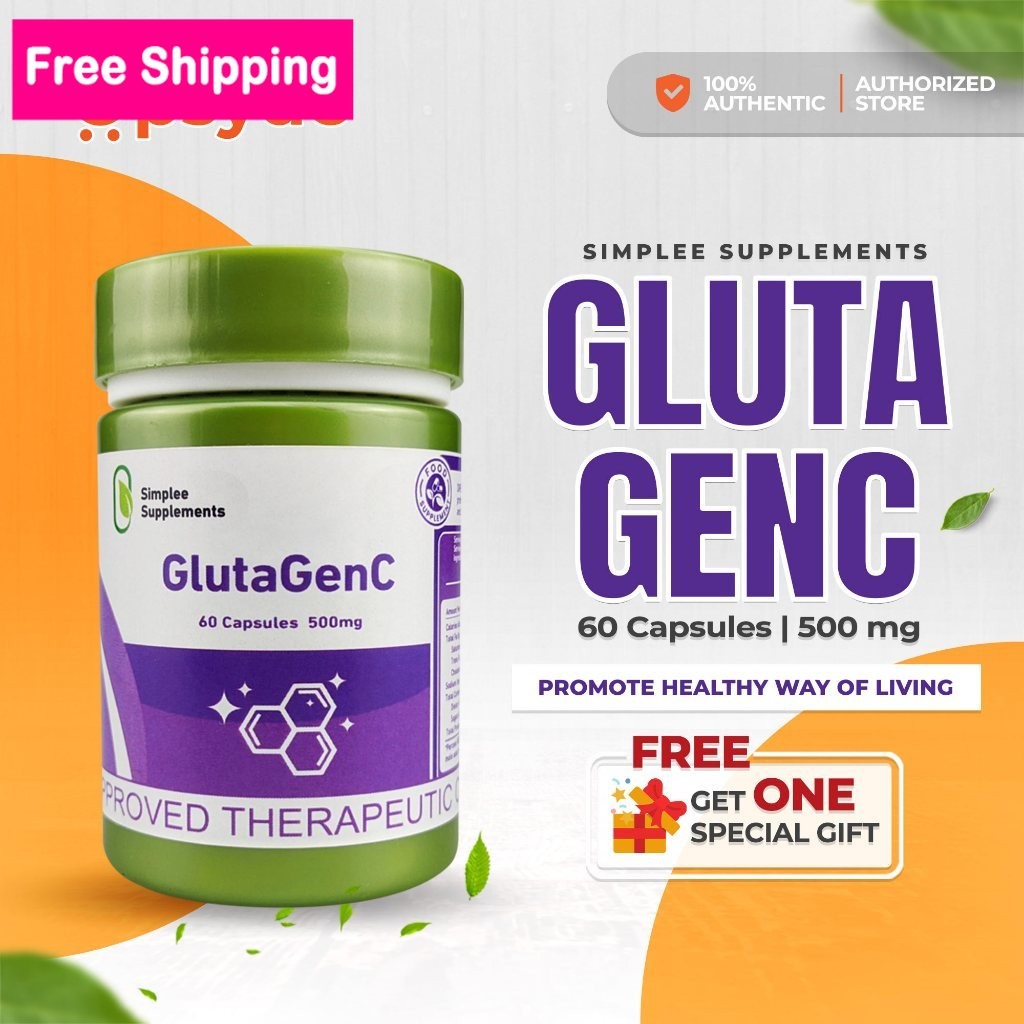 Simplee GlutaGenC Whitening Capsule Supplement Improves your immune ...